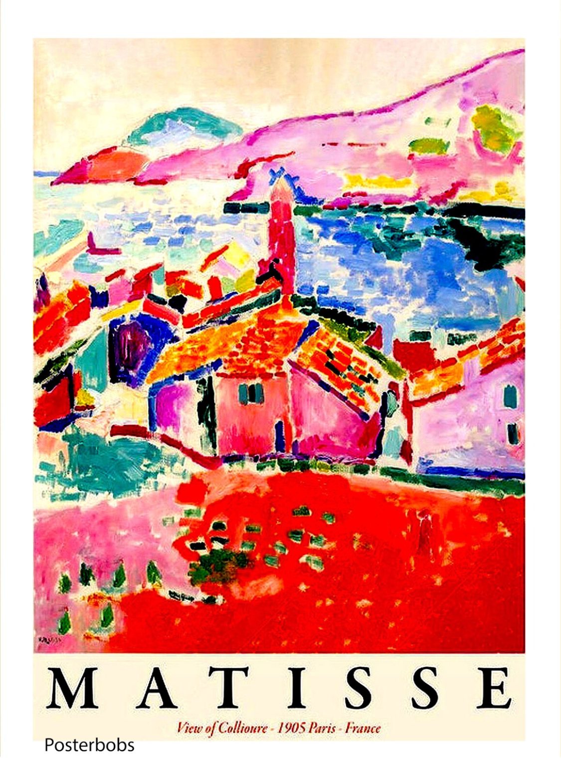 Henri Matisse : Rare and Unique light canvas Giclees