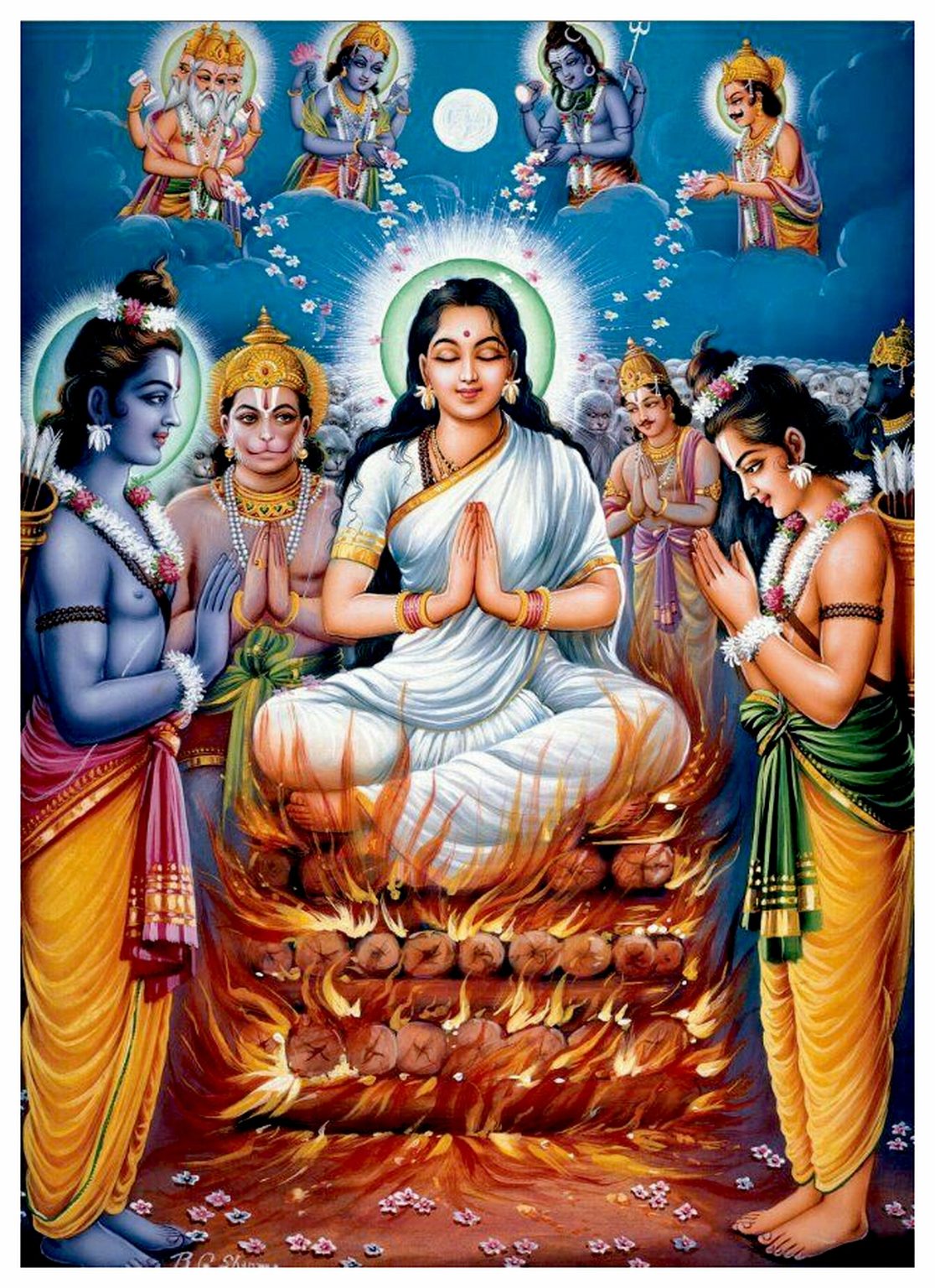 Hindu Deities Goddesses - Posterbobs.com